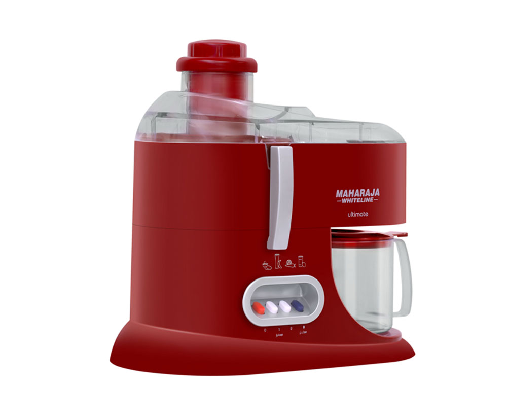 Ultimate Red Treasure 550W Juicer Mixer Grinder Online | Maharaja Whiteline
